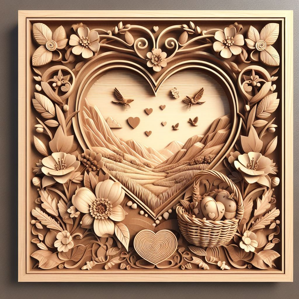 Valentines PNG Engraving Templates, 3d Illusion, Laserburn Art, Laser ...