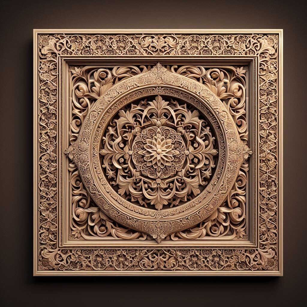 6 Pack Epic Ornaments PNG Laser Engraving Templates, 3d Illusion ...