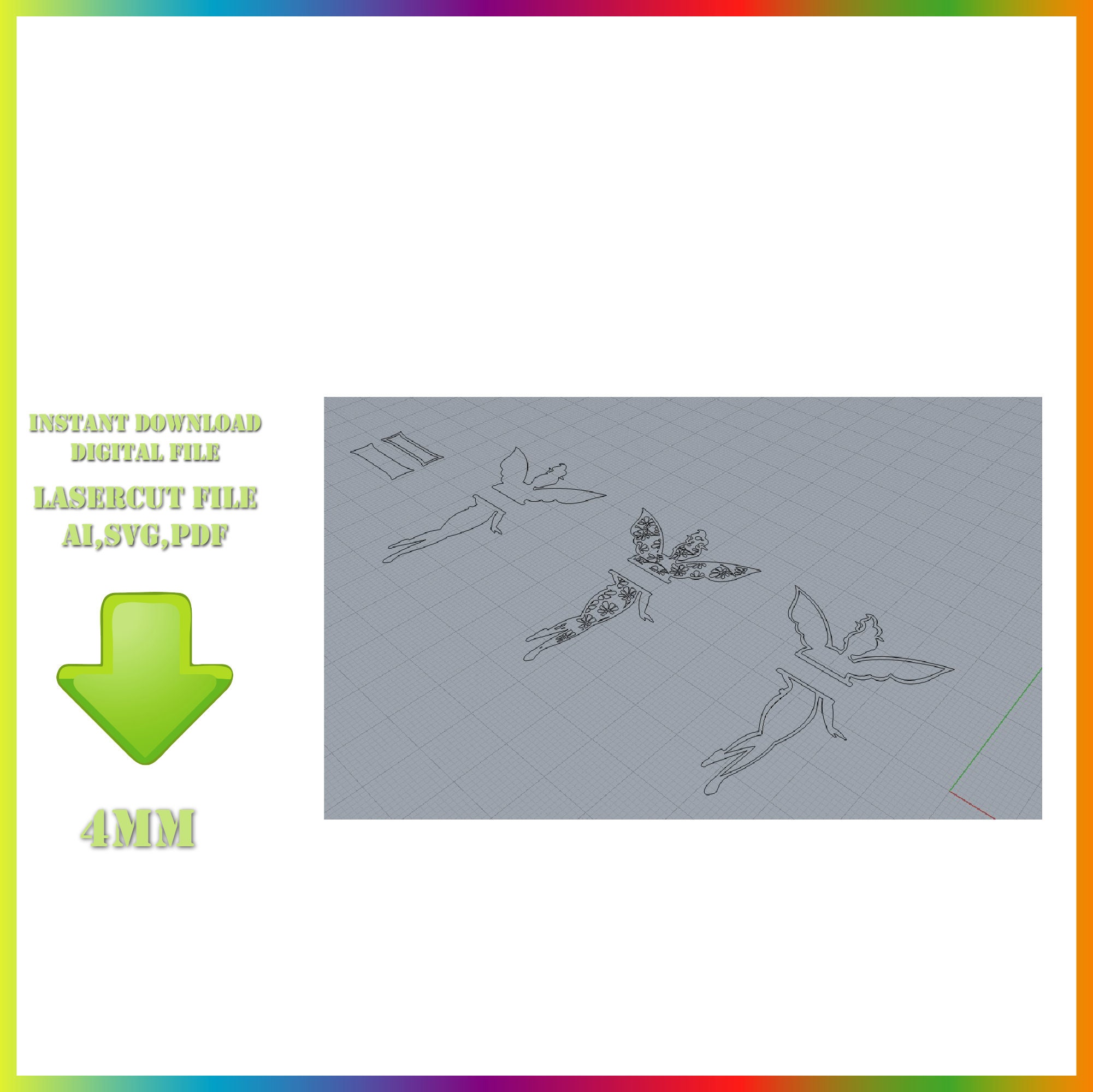 Multilayer Door Sign, Fairy Door Sign SVG, 3D Multilayer Sign, Wall ...