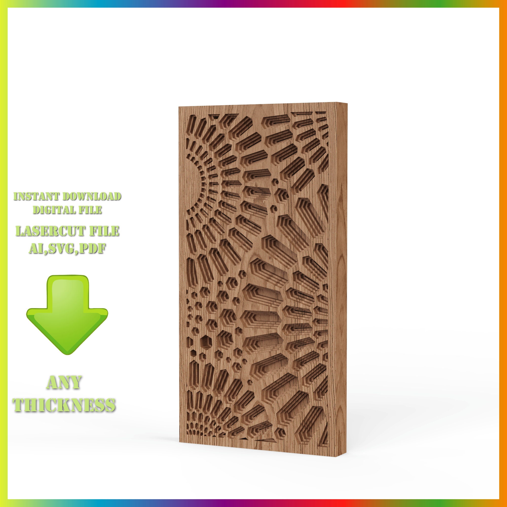 3d Diffuser Panel Wall Art Multilayer Svg Wooden Wall Panel - Etsy