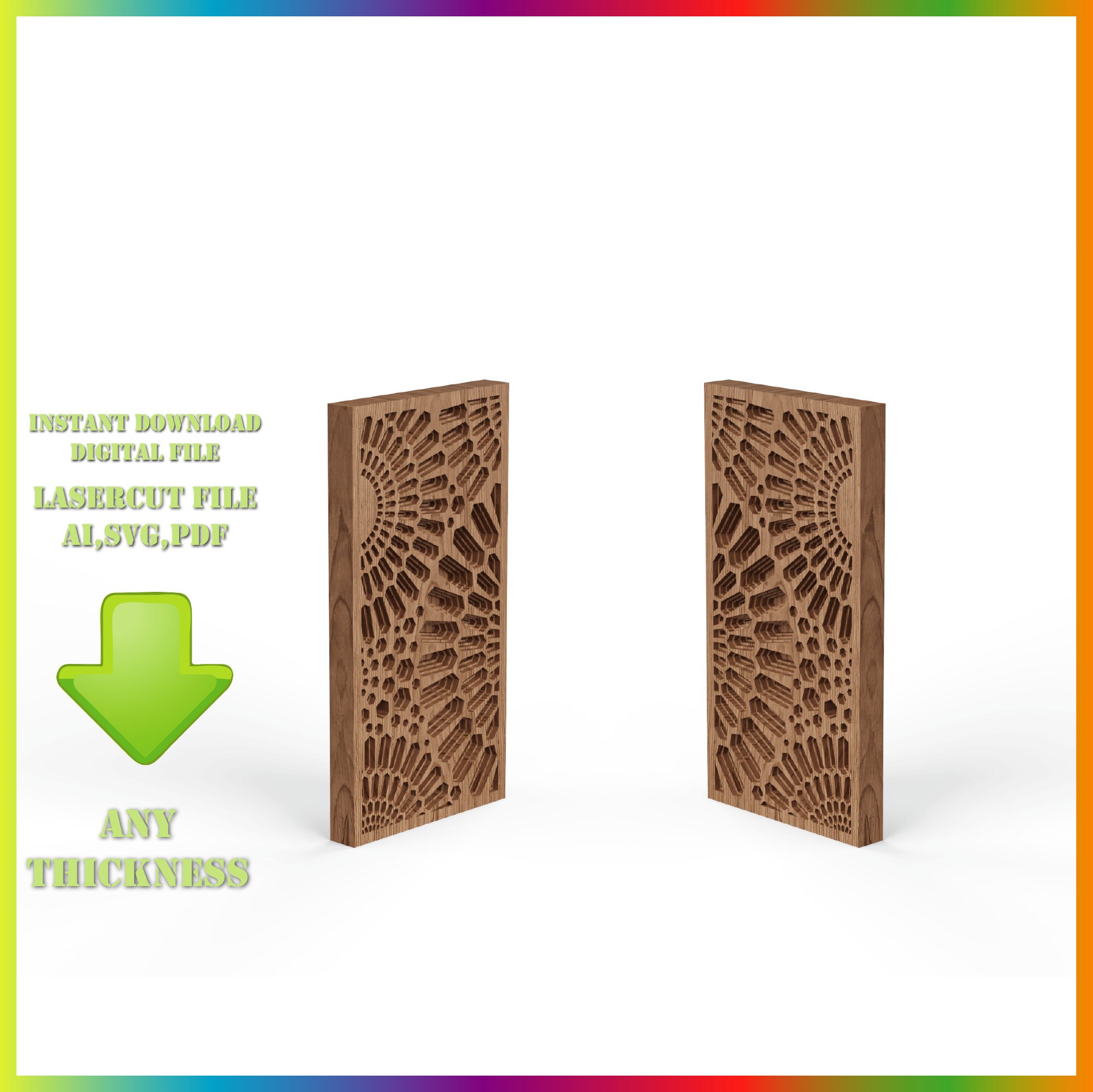 3d Diffuser Panel Wall Art Multilayer Svg Wooden Wall Panel - Etsy