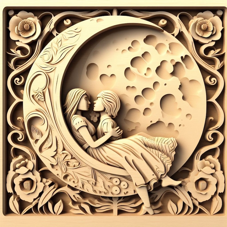 Valentines PNG Engraving Templates, 3d Illusion, Laserburn Art, Laser ...