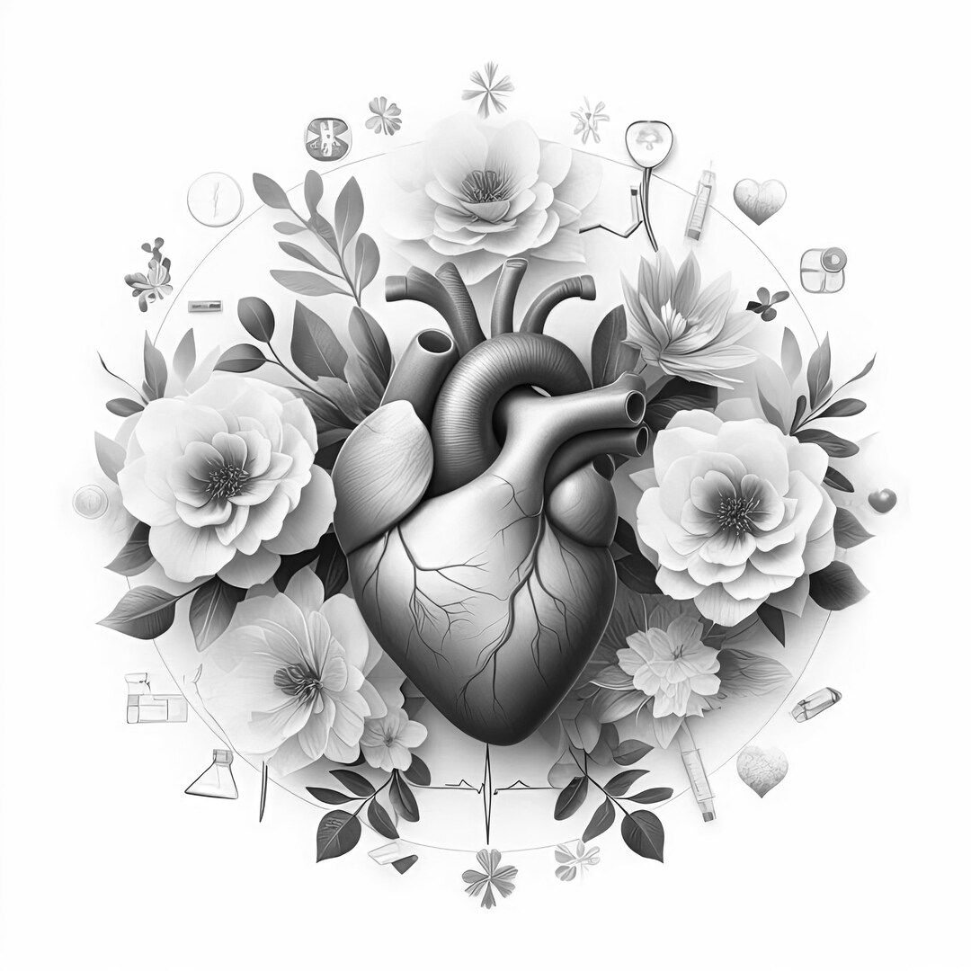 Heart Art PNG Engraving Template, 3d Illusion, Laserburn Art, Laser ...