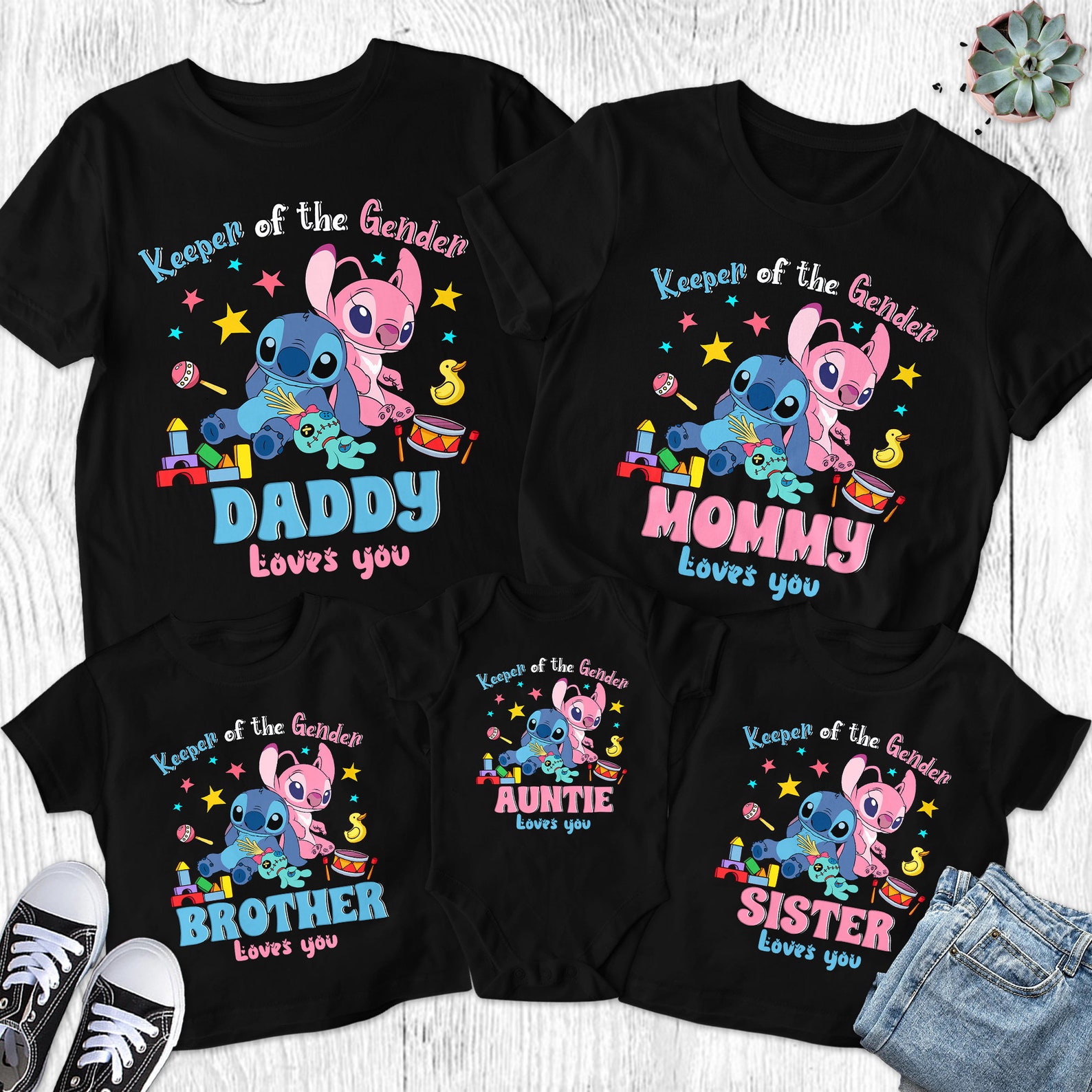 Keeper of the Gender Matching Shirt, Gender Reveal Shirt, Gifts for ...