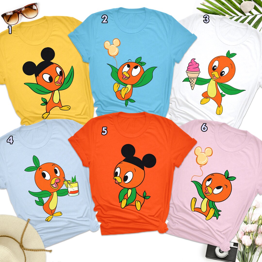 Camiseta personalizada a juego de Orange Bird Group, camisa Sunshine ...