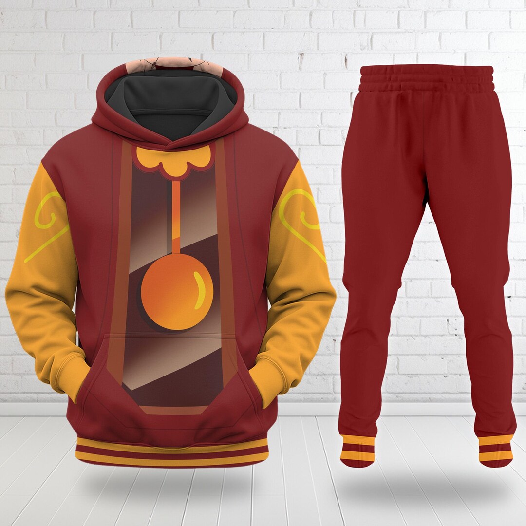 Cogsworth Costume T-shirt, Beauty and the Beast Halloween Cosplay ...