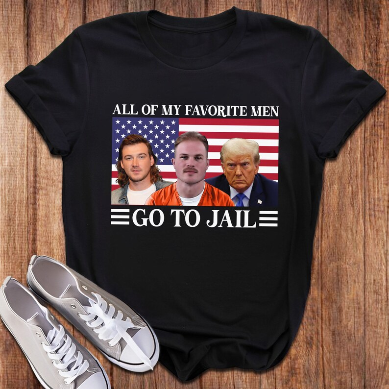 My Favorite Men Go to Jail Digital Art, American Prisoners Unisex Png ...