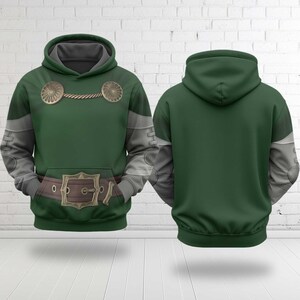 Doctor Doom All Over Printed Hoodie, Doctor Doom Costume Halloween ...
