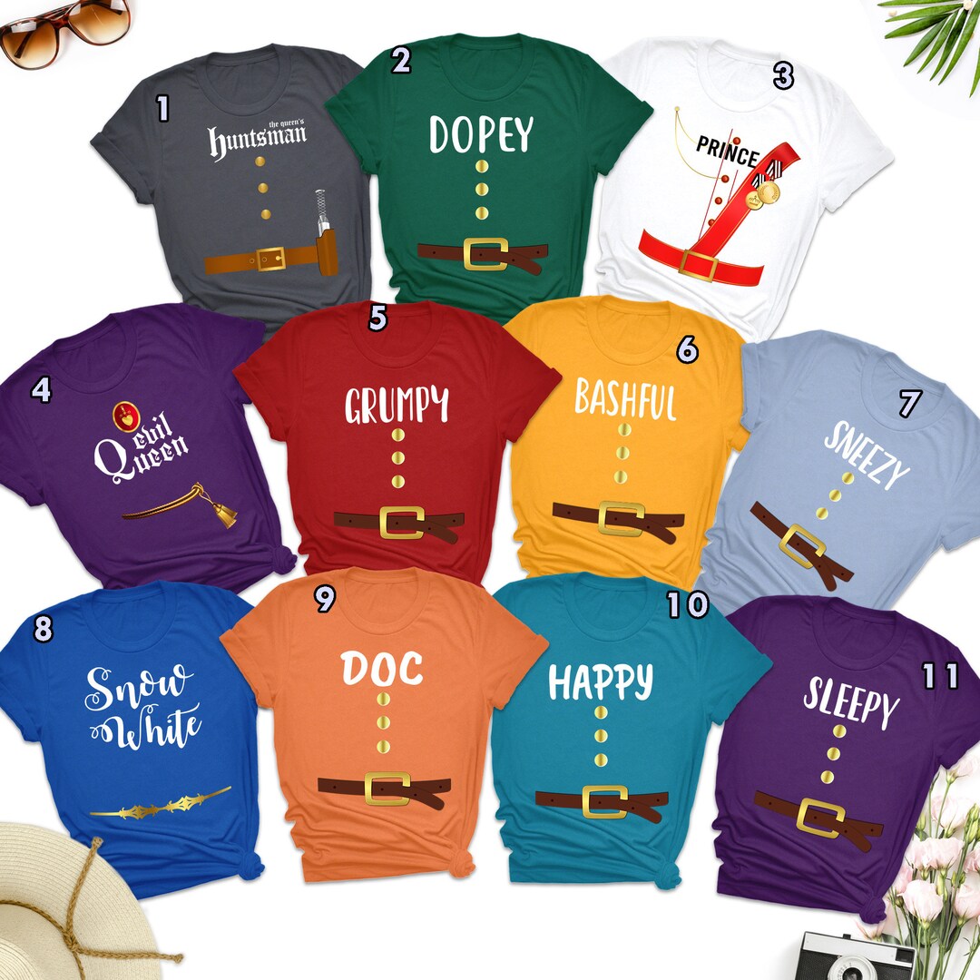 The Tiny Men Inspired Matching Group Shirts, Princess and Friend Team ...