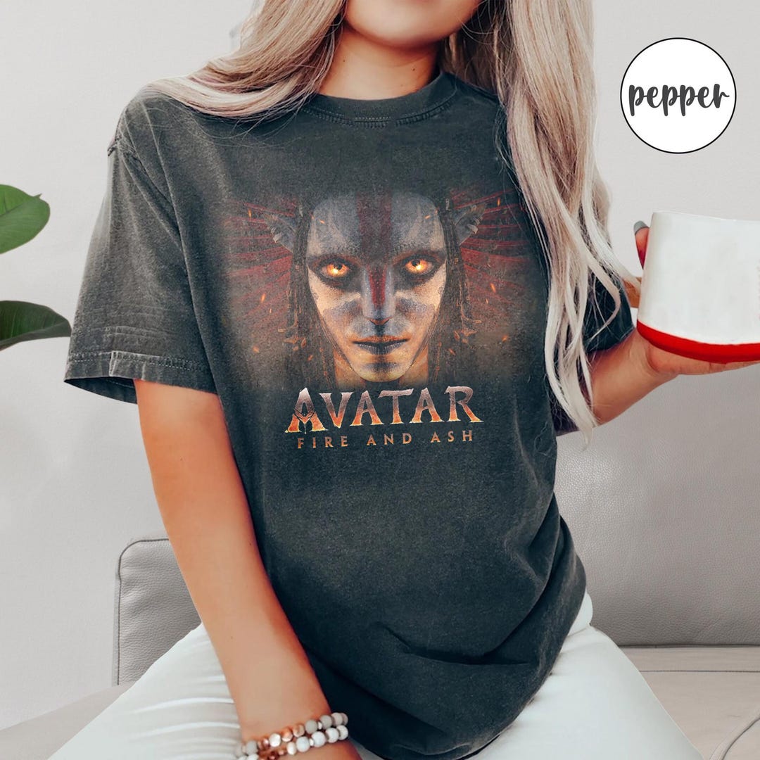 Wdw Avatar Fire and Ash Comfort Color Shirt, Avatar 3 T-shirt, Fire and ...