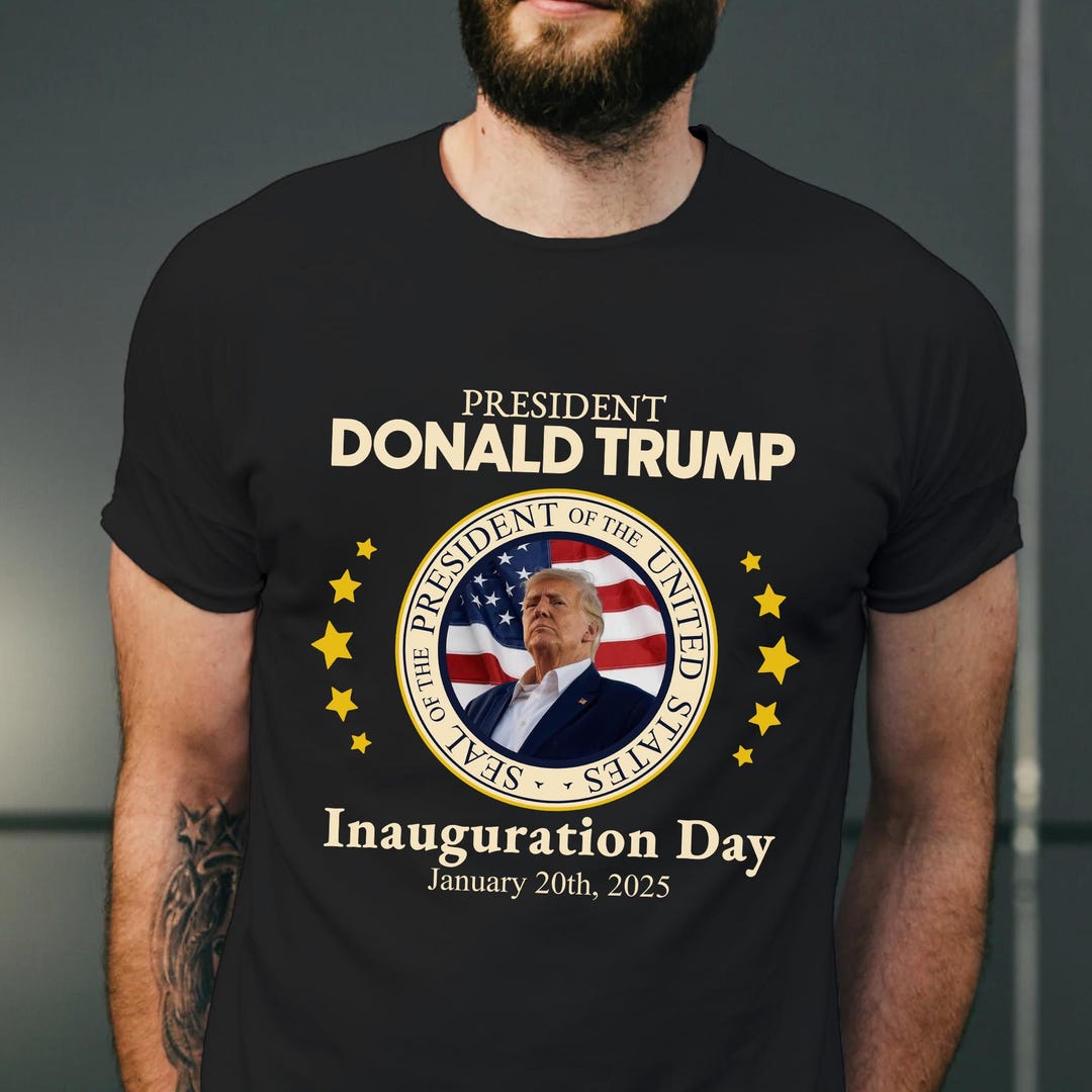 Donald Trump Inauguration Day 2025 Shirt, Memorabilia 2025 Shirt, 47th ...