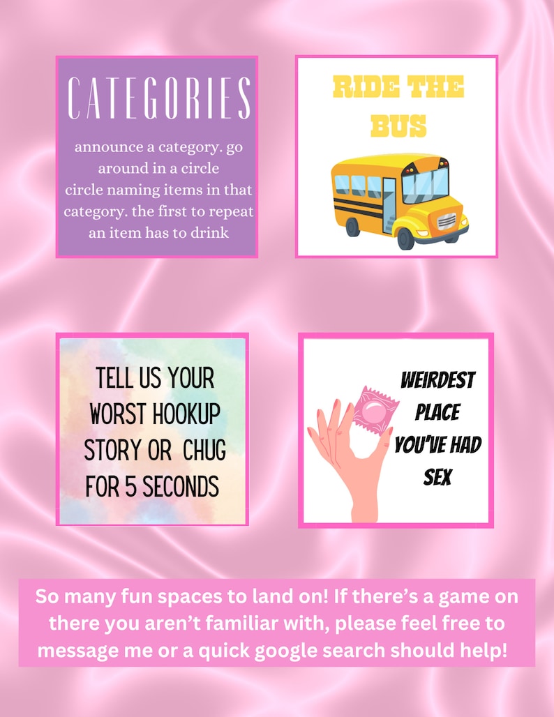 Booze Board: the Drinking Board Game for Everyone - Etsy