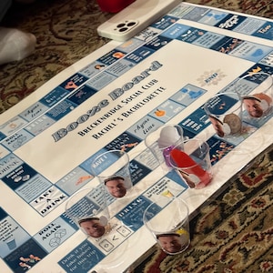 Bachelorette Drinking Board Game - PERSONALIZED - Etsy