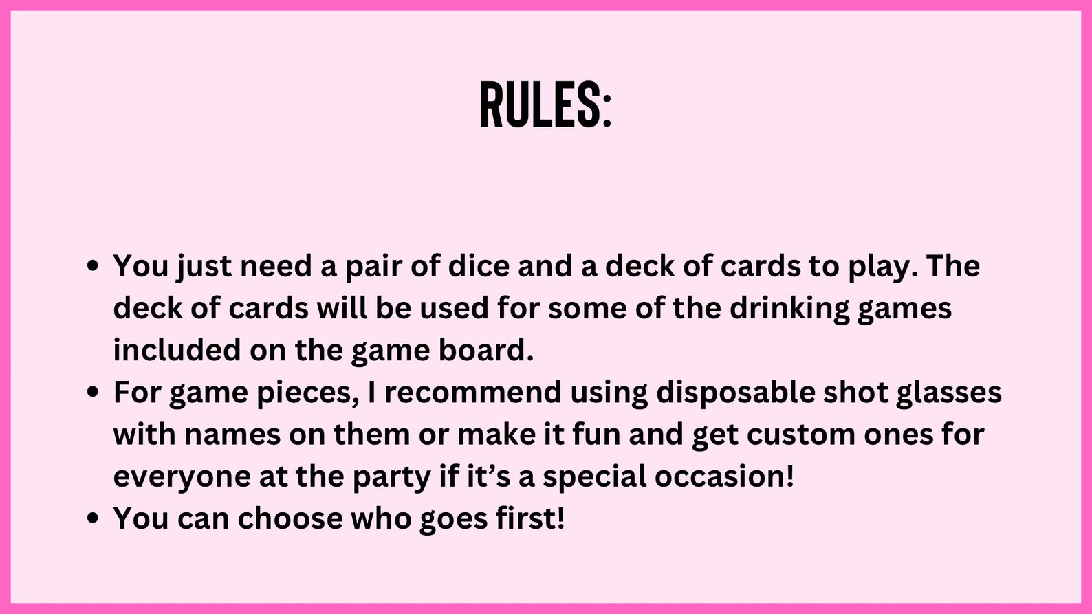 Booze Board: the Drinking Board Game for Everyone - Etsy