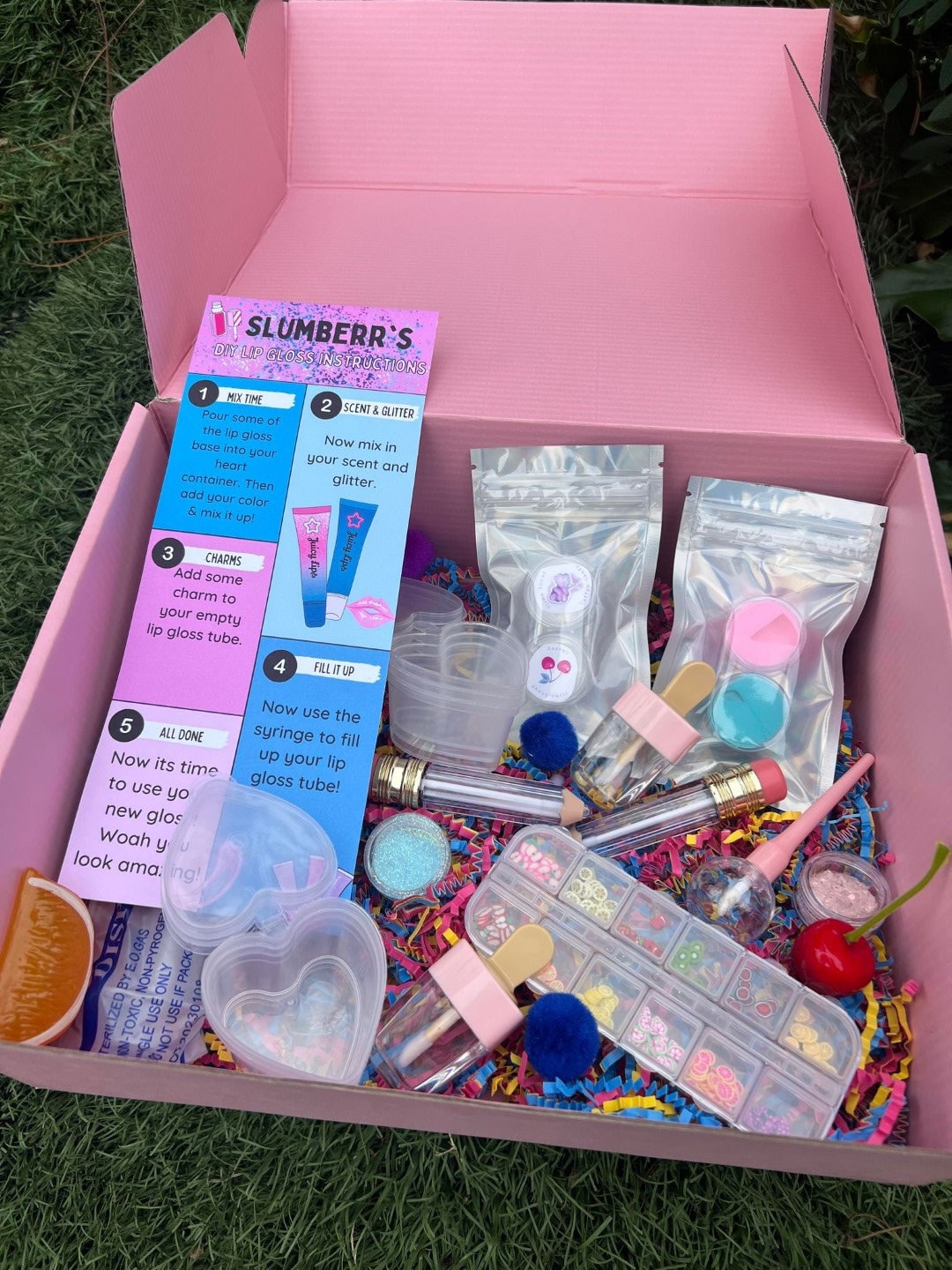 Diy Lip Gloss Box - Etsy