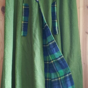 Handmade Oversize Cloak With Arm Slits. Poncho, Cape Coat, Reversible ...