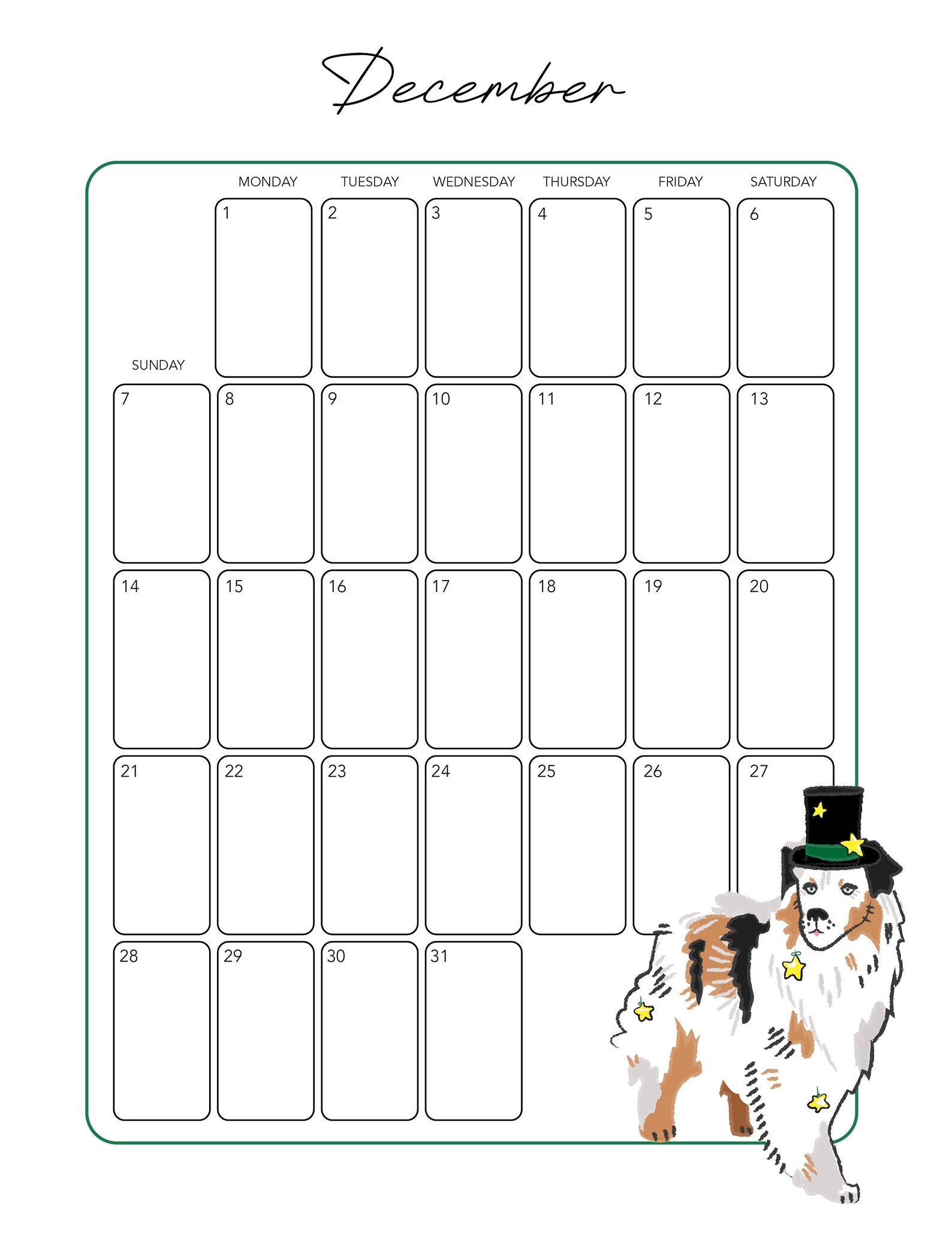 2025 Dogs in Hats Calendar - Etsy