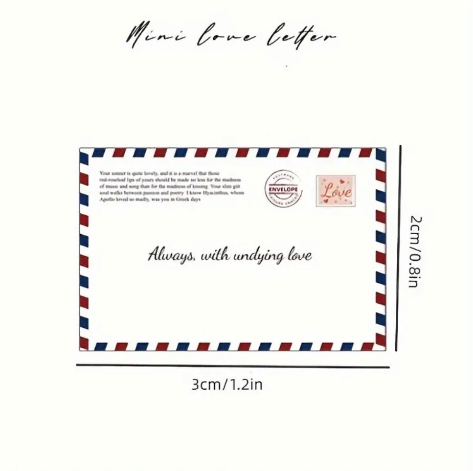 Valentines Love Note Gift Box - Etsy