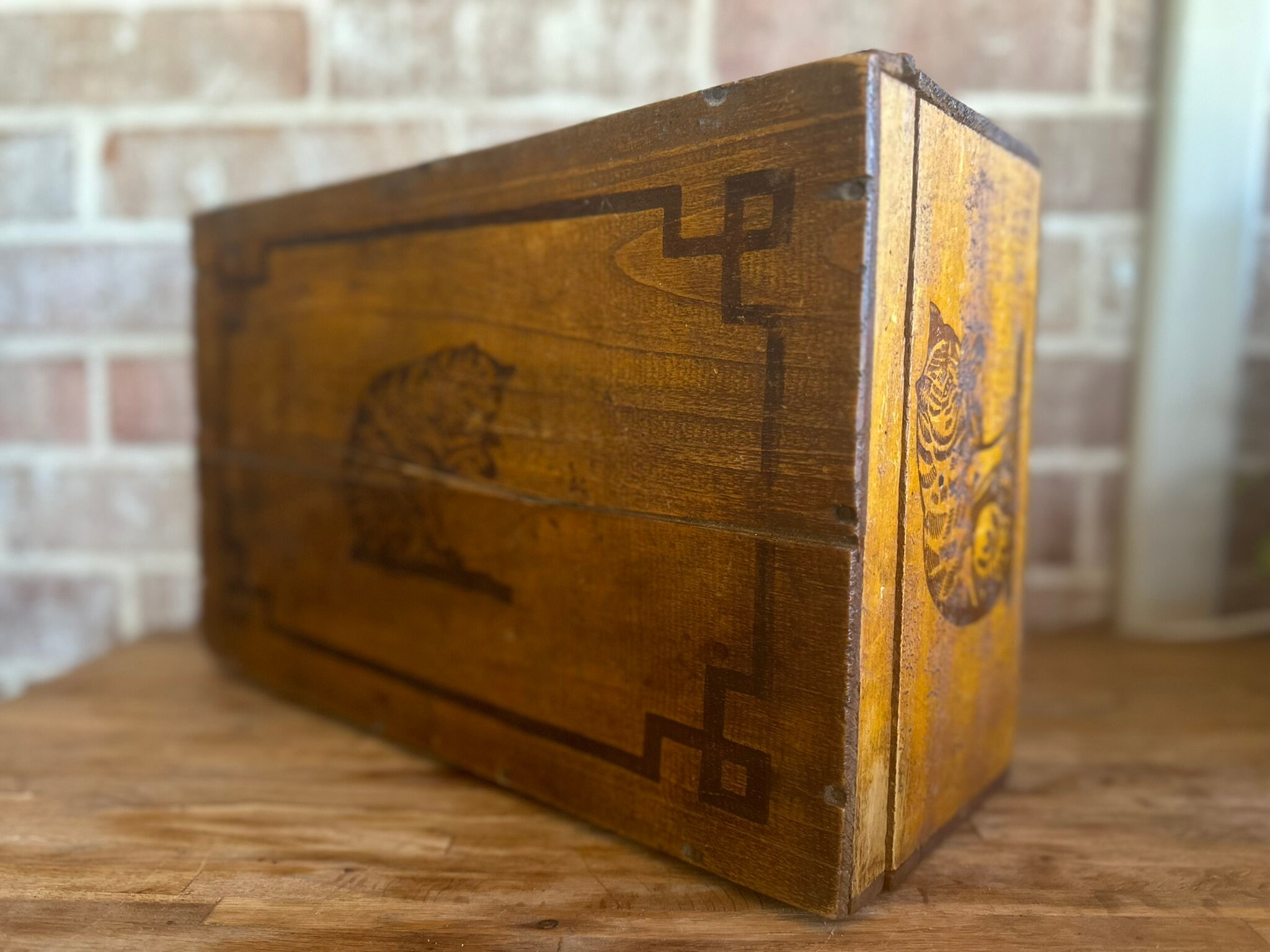 Diplome Dhonneur Vintage French Cat Laundry Box - Etsy