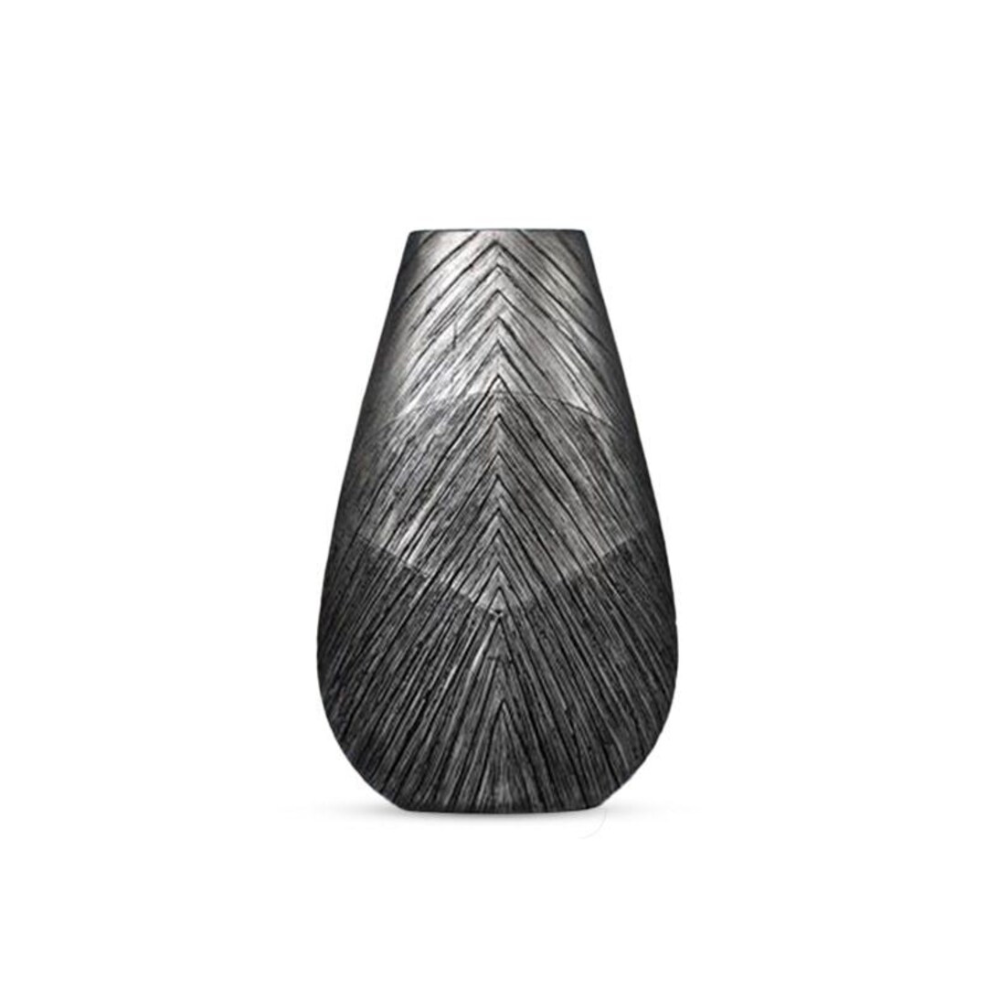 Arrowhead Silver Polyresin Vase large Modern Vase Contemporary Home ...