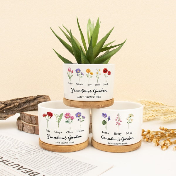 Mini Flower Pots - Etsy