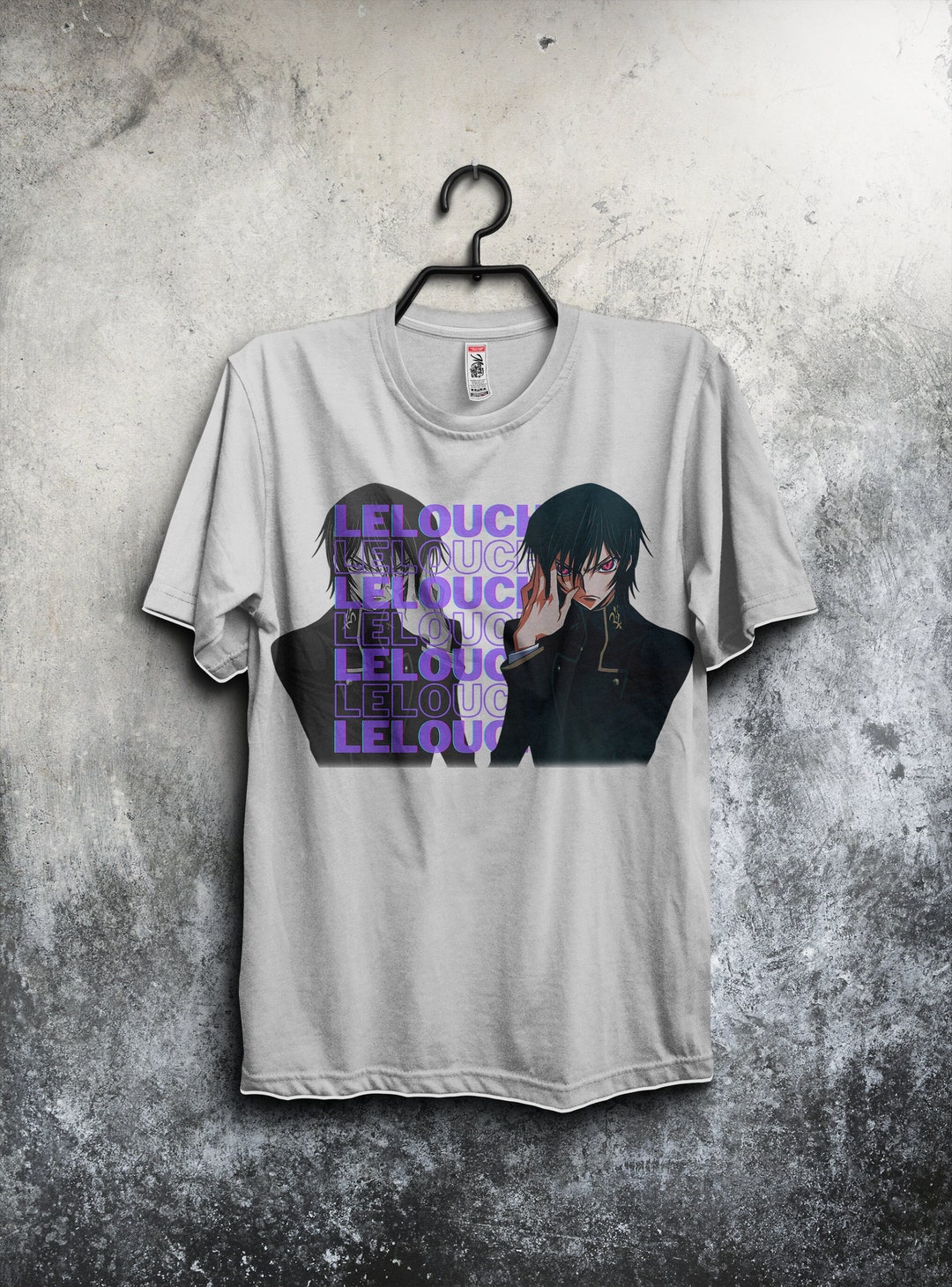 Code Geass T-shirt Lelouch Vi Britannia Tee Manga Reader - Etsy