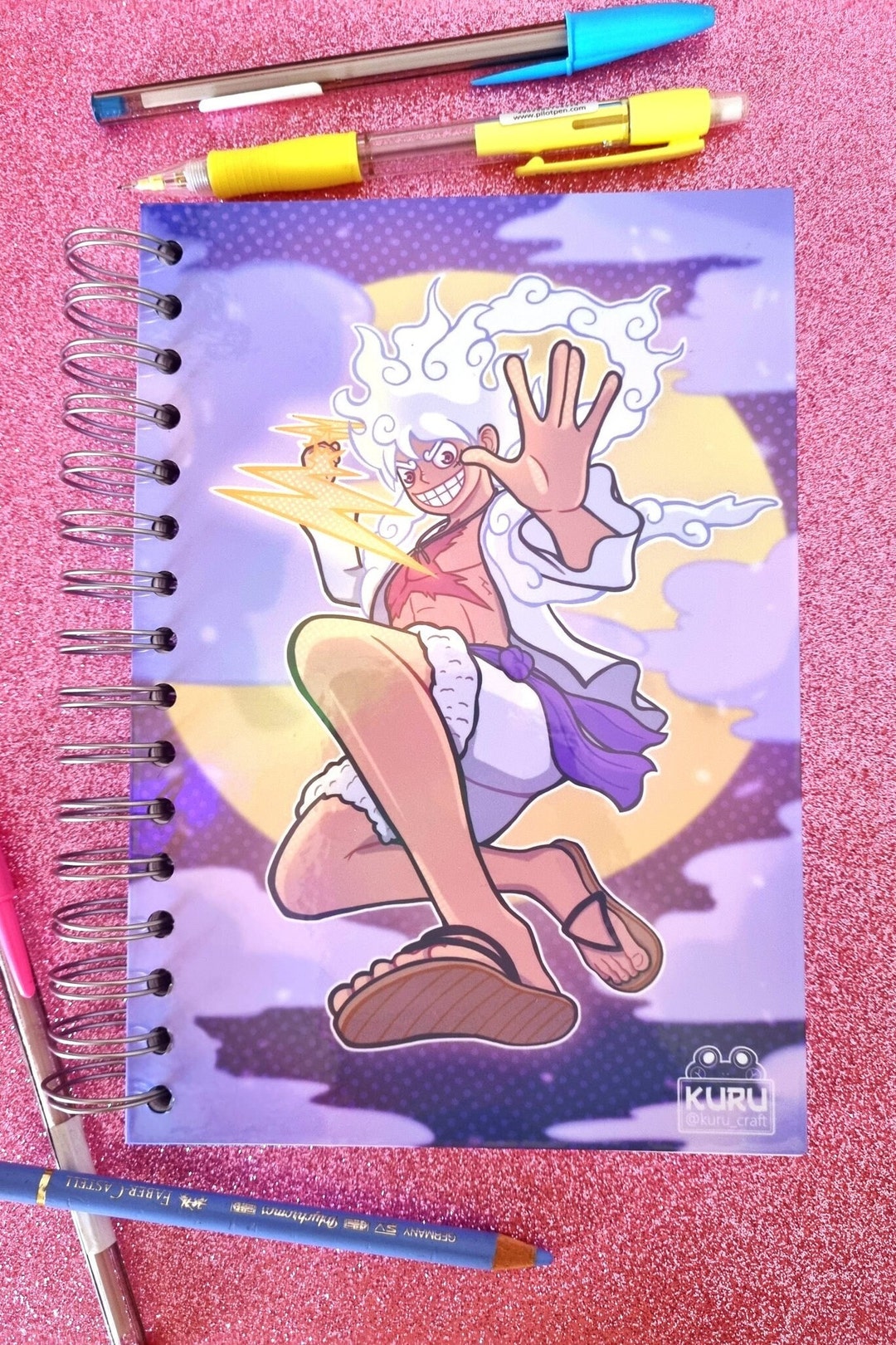 Luffy One Piece Notebook - Etsy
