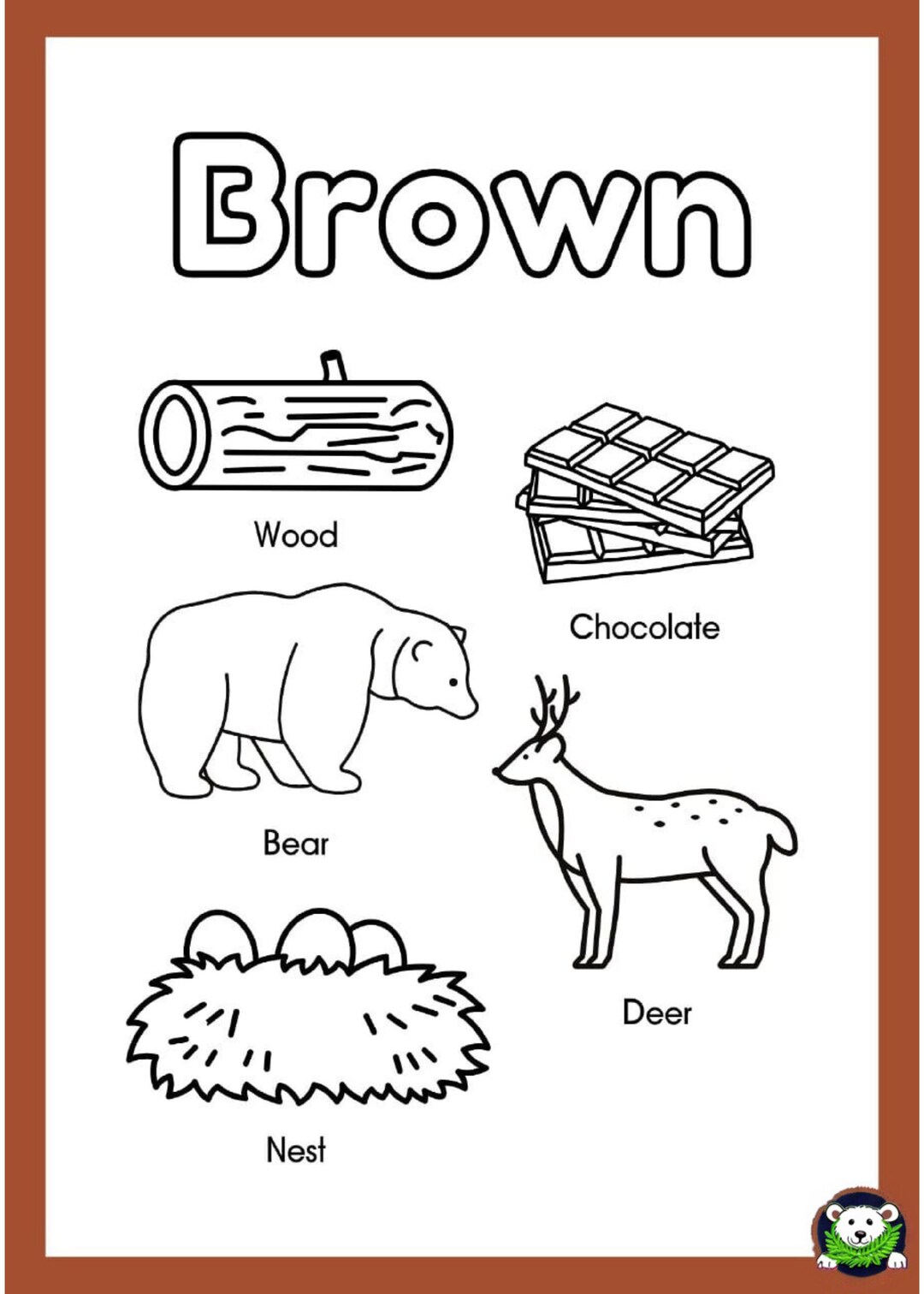 Learn a Color, Digital for Kids - Etsy