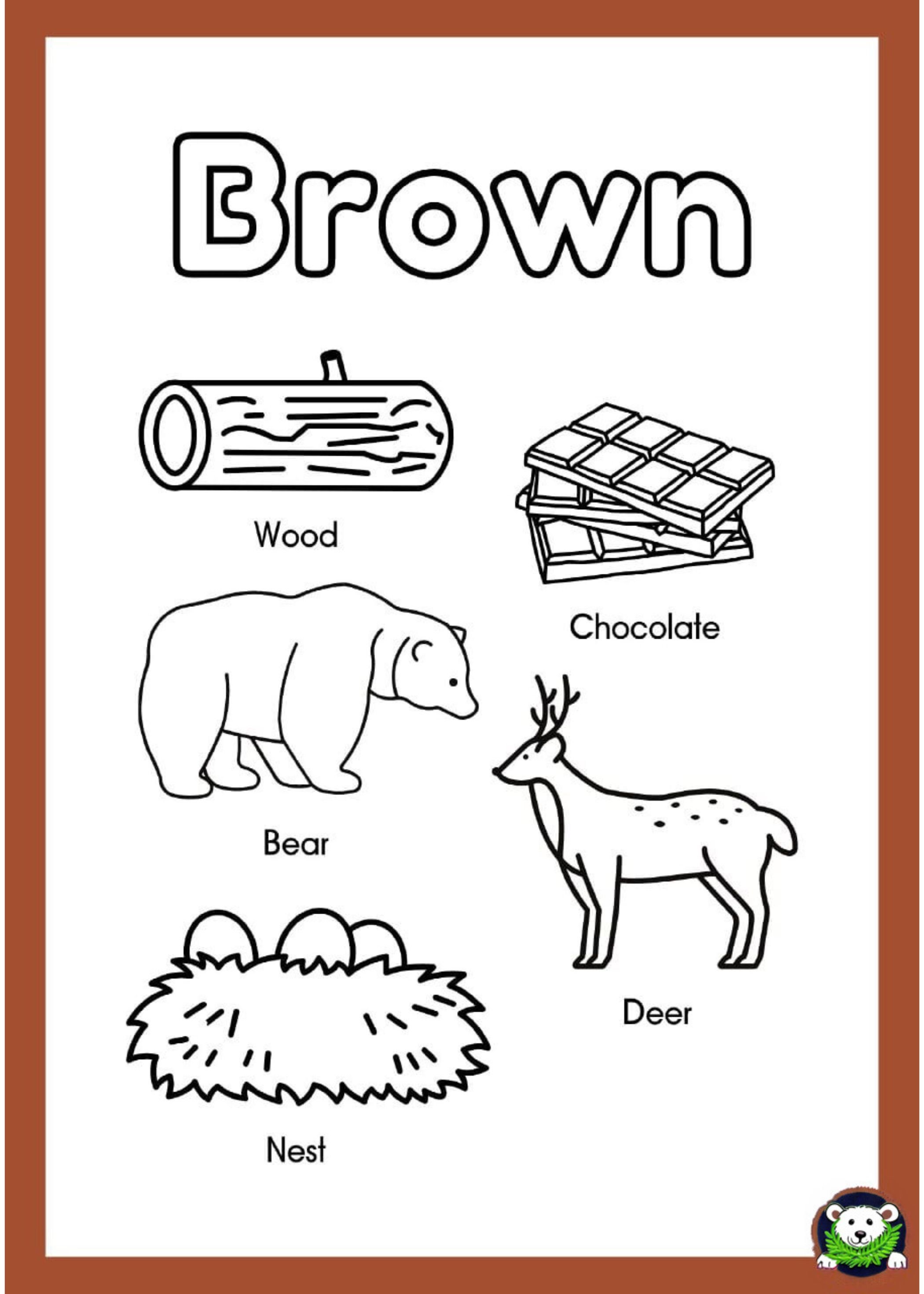 Learn a Color, Digital for Kids - Etsy