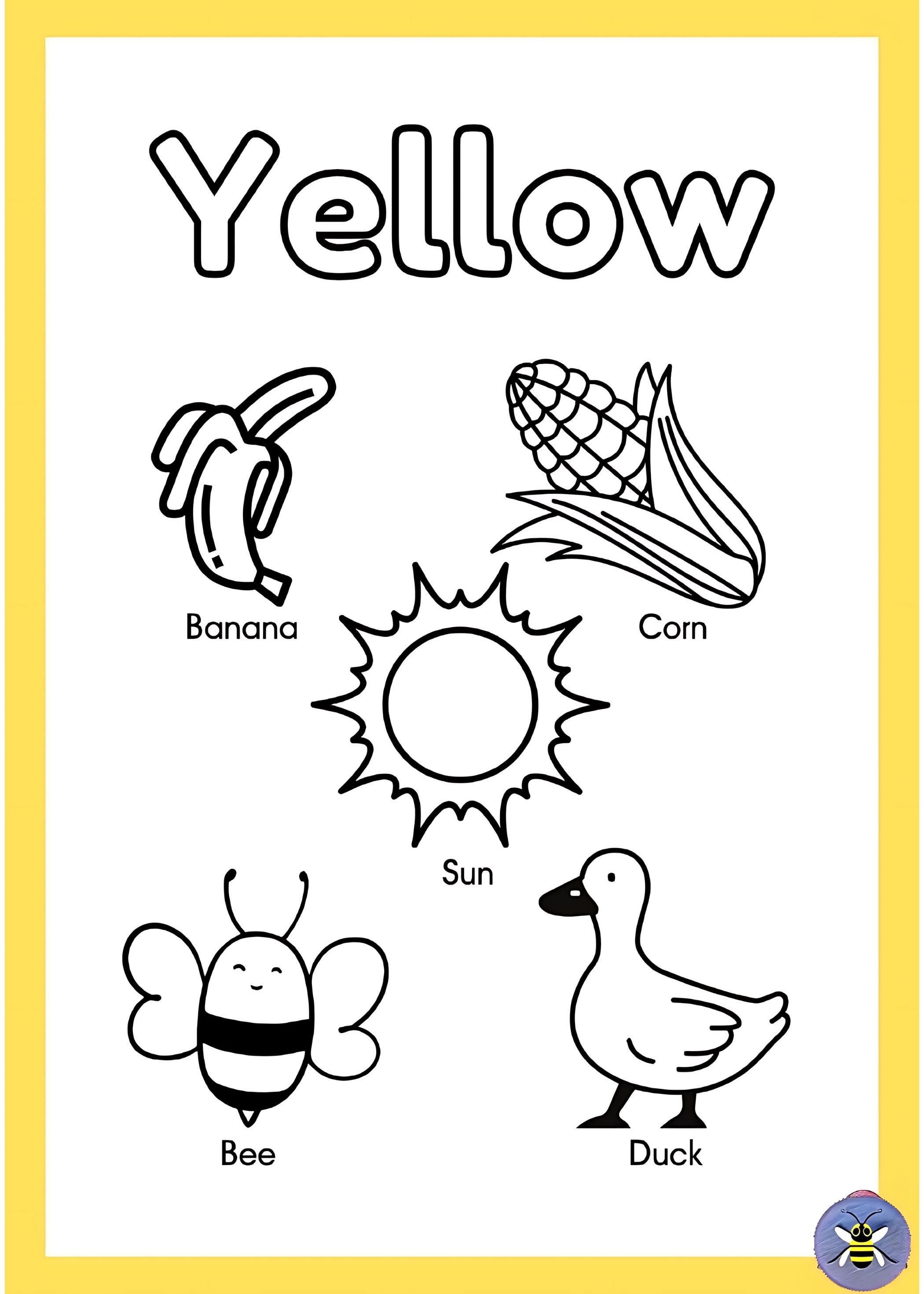 Learn a Color, Digital for Kids - Etsy