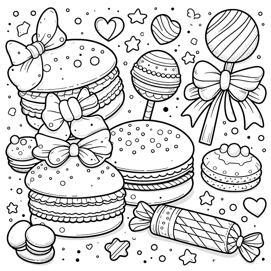 Coloring Book 34pages - Etsy