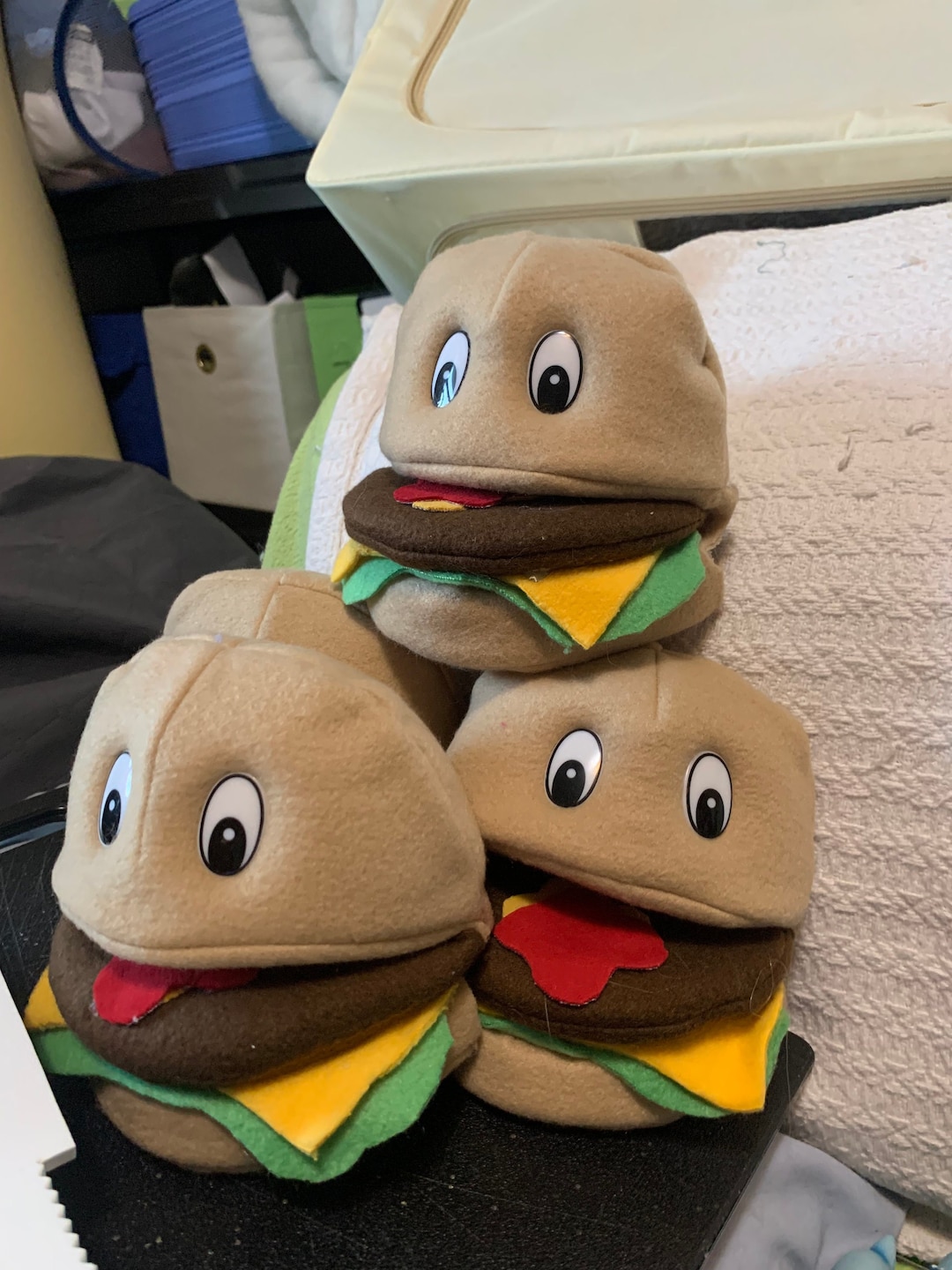 Cheeseburger Puppet - Etsy