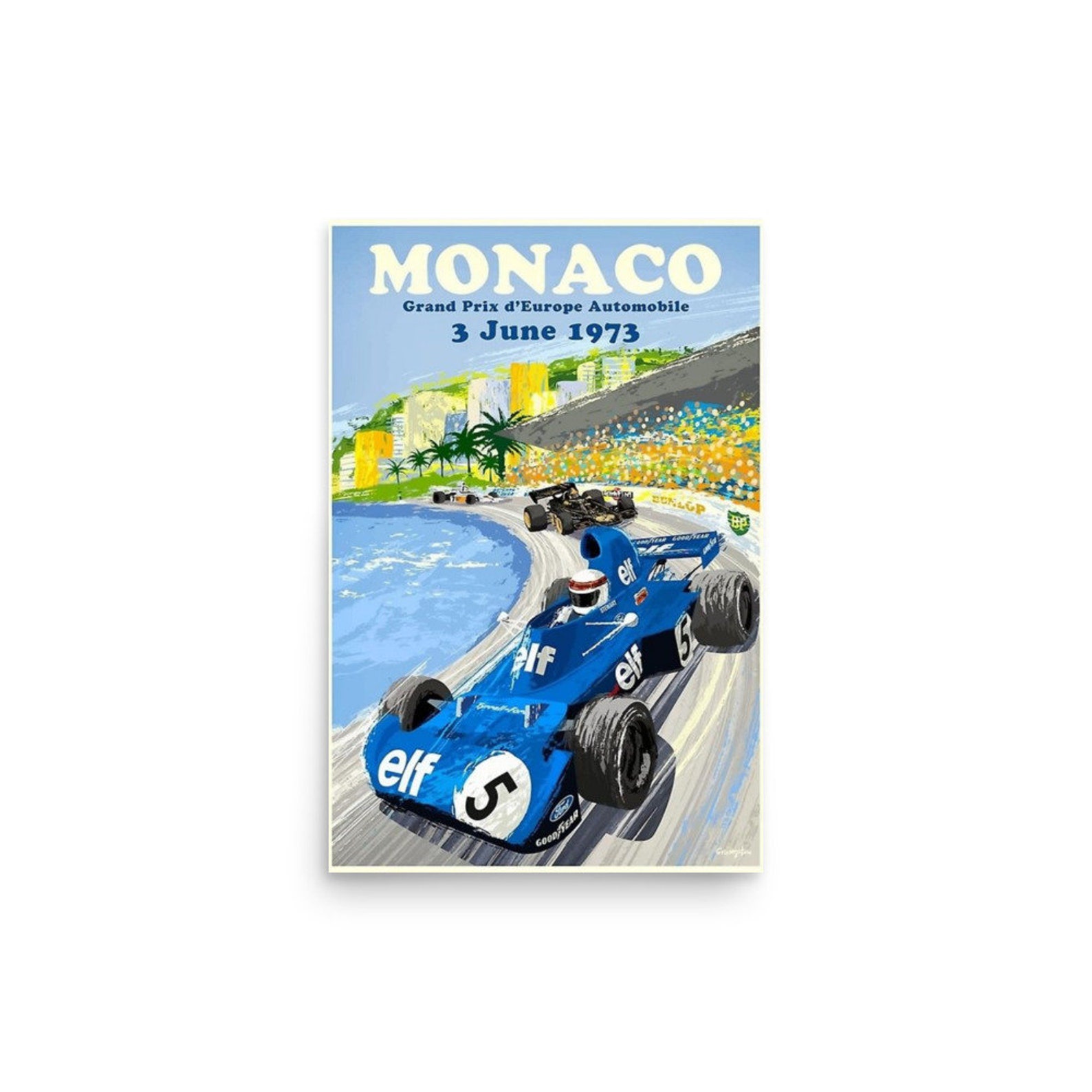 Monaco Grand Prix - Etsy