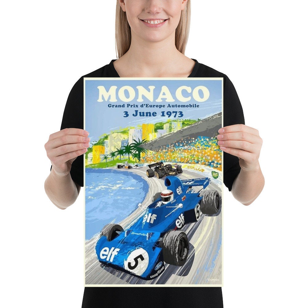Monaco Grand Prix - Etsy