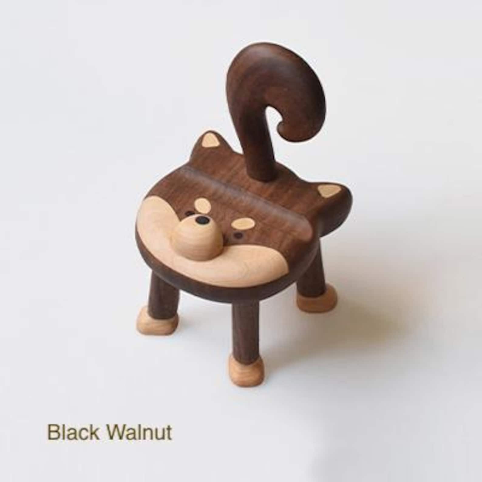 Shiba Inu Wooden Phone Stand - Adorable Desk Organizer for Smartphone ...