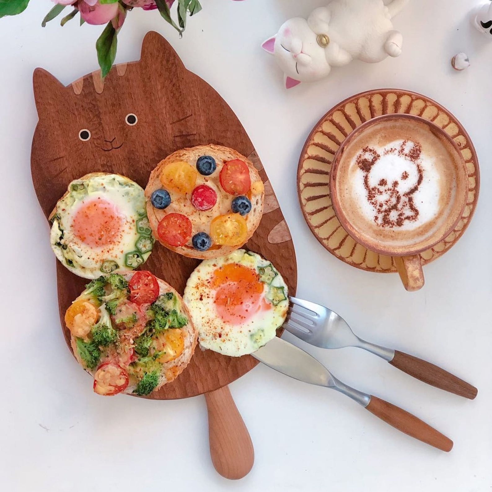 Hand-carved Cat Serving Board – Handmade - Etsy