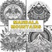 Mandala Mountains COLOURING PAGES 40 Printable Coloring Pages PDF ...
