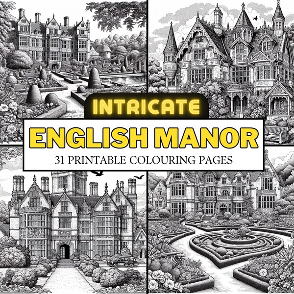English Manor - Etsy