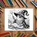 Wizard Frogs COLOURING PAGES 33 Printable Unique Coloring Pages, Fun ...
