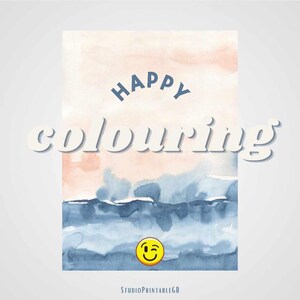 Moon COLOURING PAGES 26 Printable Coloring Pages, Mindful, Relaxing ...