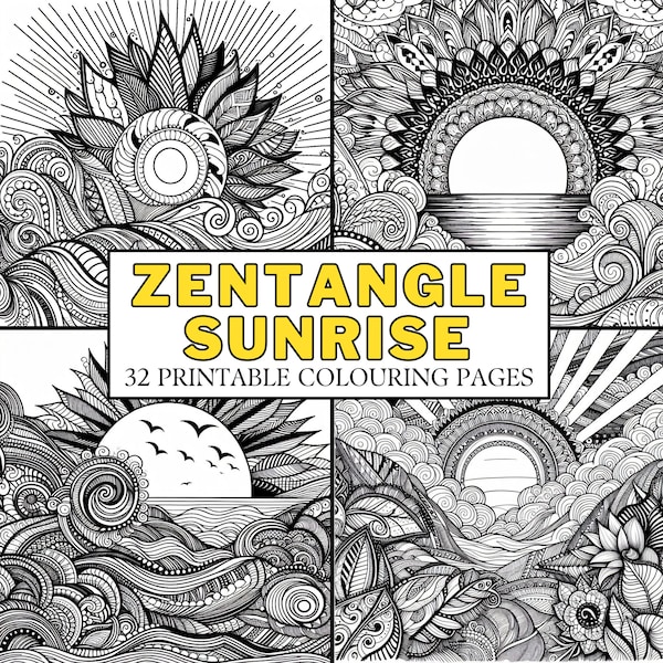 Zentangle Women Men - Etsy