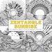 Zentangle Sunrise COLOURING PAGES, 32 Printable Coloring Pages, Mindful ...