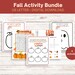 Fall Activity Bundle | Printable Activity Pack for Kids - Etsy