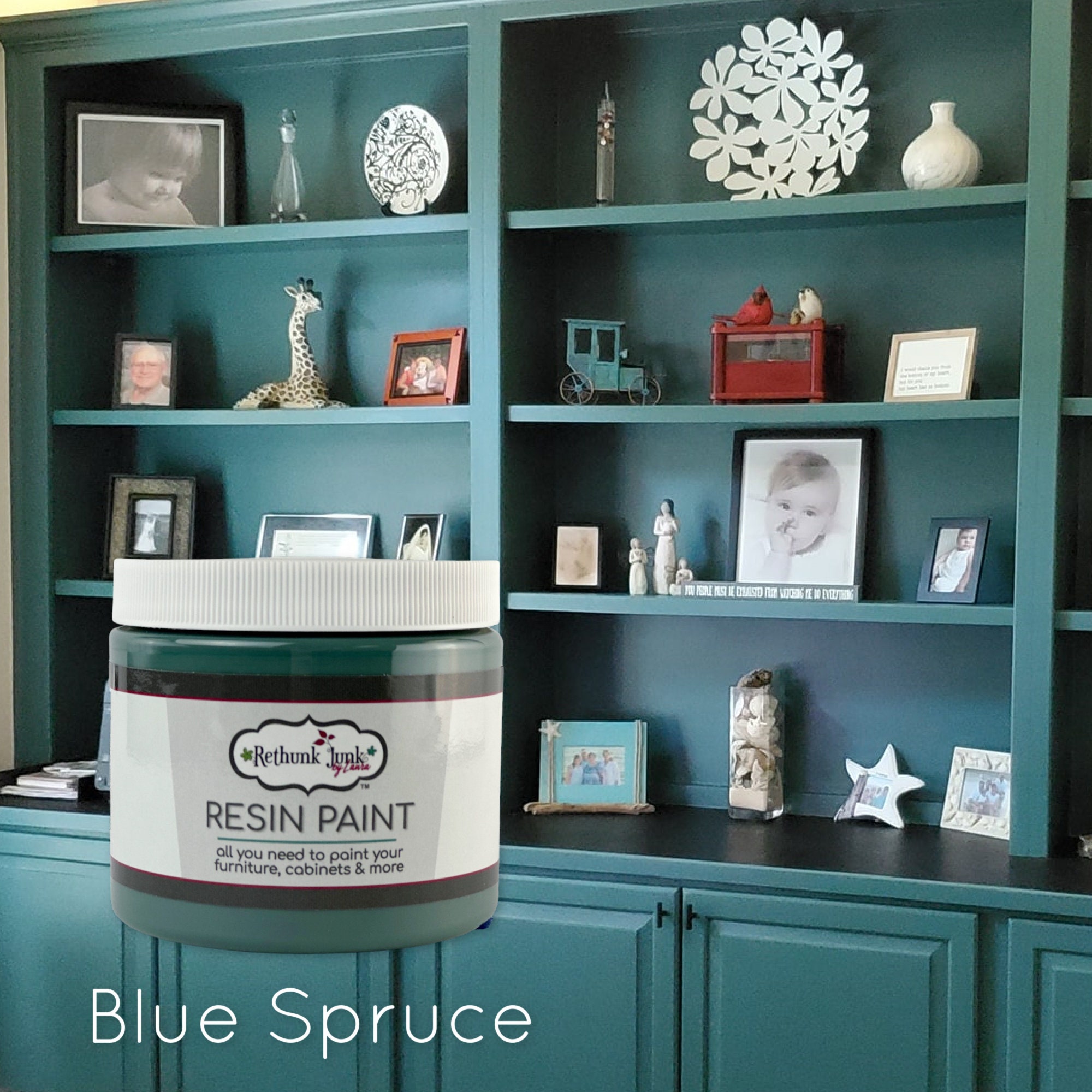 Blue Spruce Furniture and Cabinet Paint - Etsy