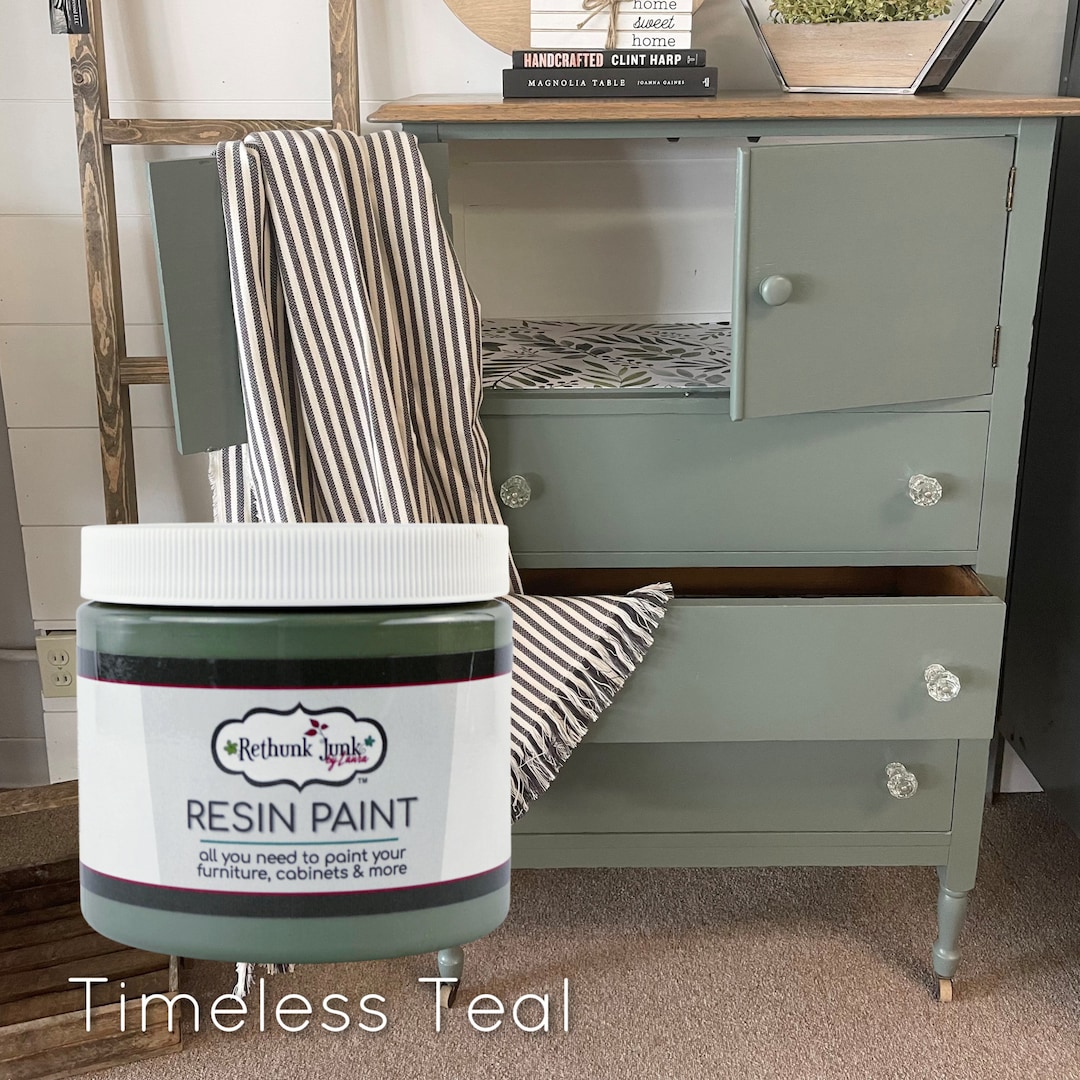 Timeless Teal Furniture and Cabinet Paint - Etsy