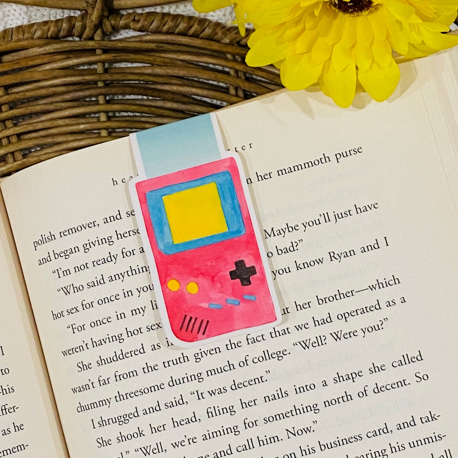90's Nostalgia Collection, Magnetic Bookmark, Gift for Book Lovers ...