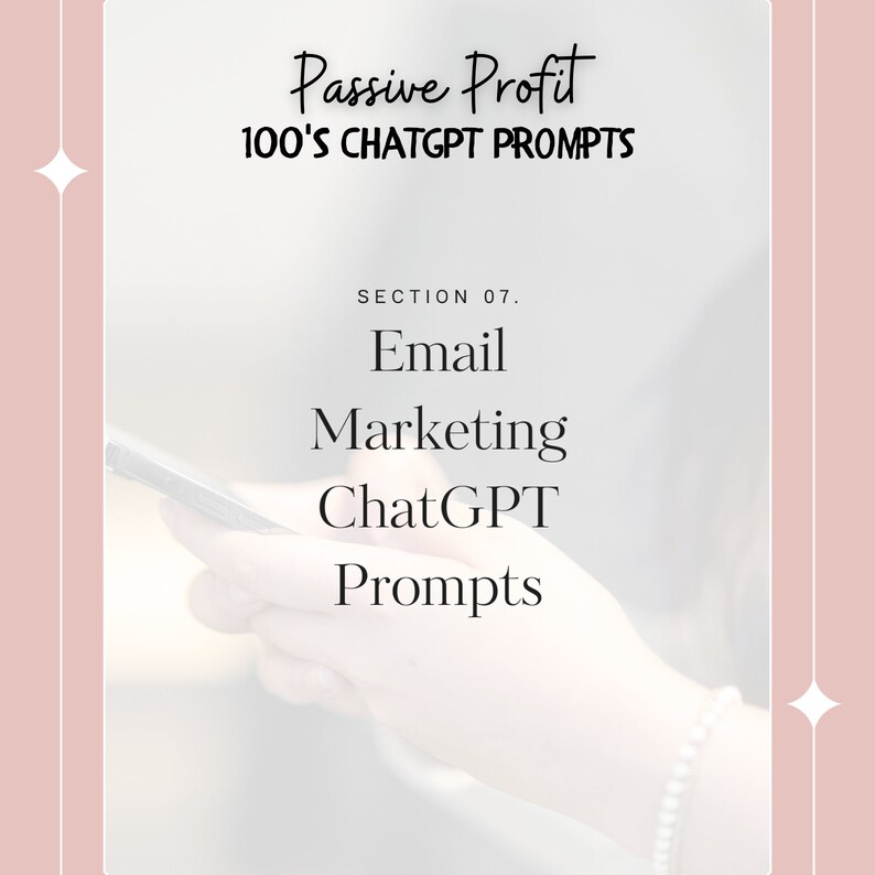 Chatgpt Prompts for Online Business Passive Profit With Master Resell Rights Private Label ...