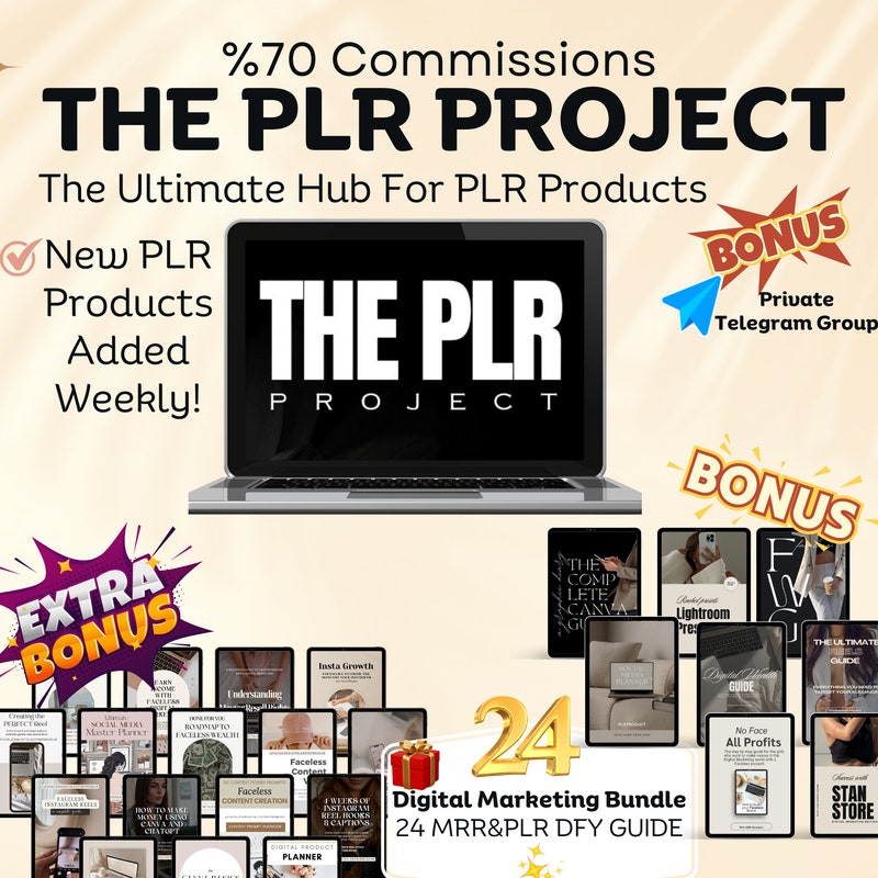 Plr Digital Products - Etsy