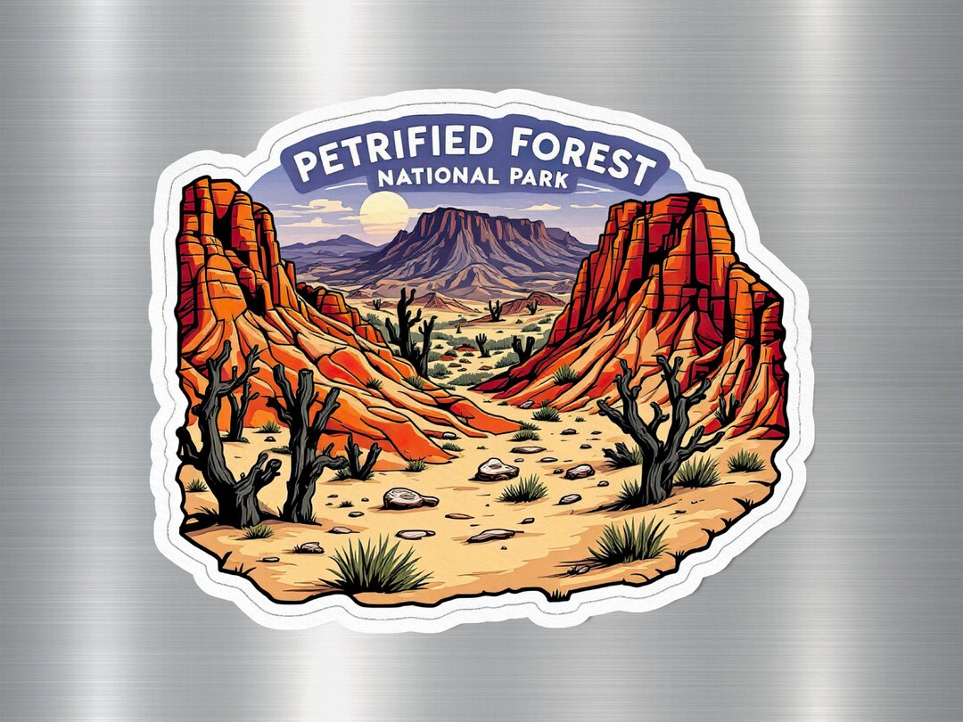 Petrified Forest Magnet, Grand Canyon Souvenir Magnet, National Park ...