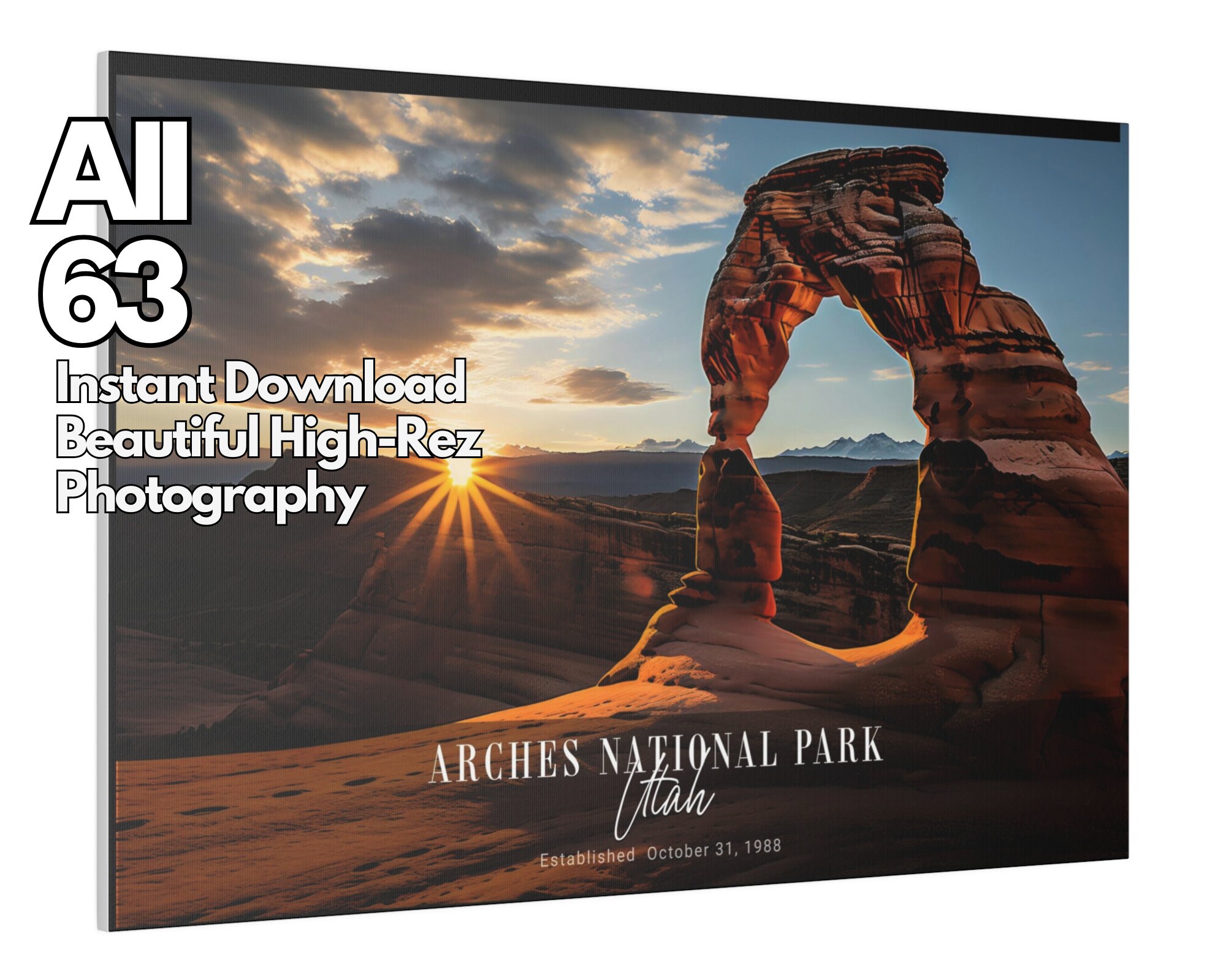 US National Parks Posters Set of All 63 National Parks Posters Prints ...